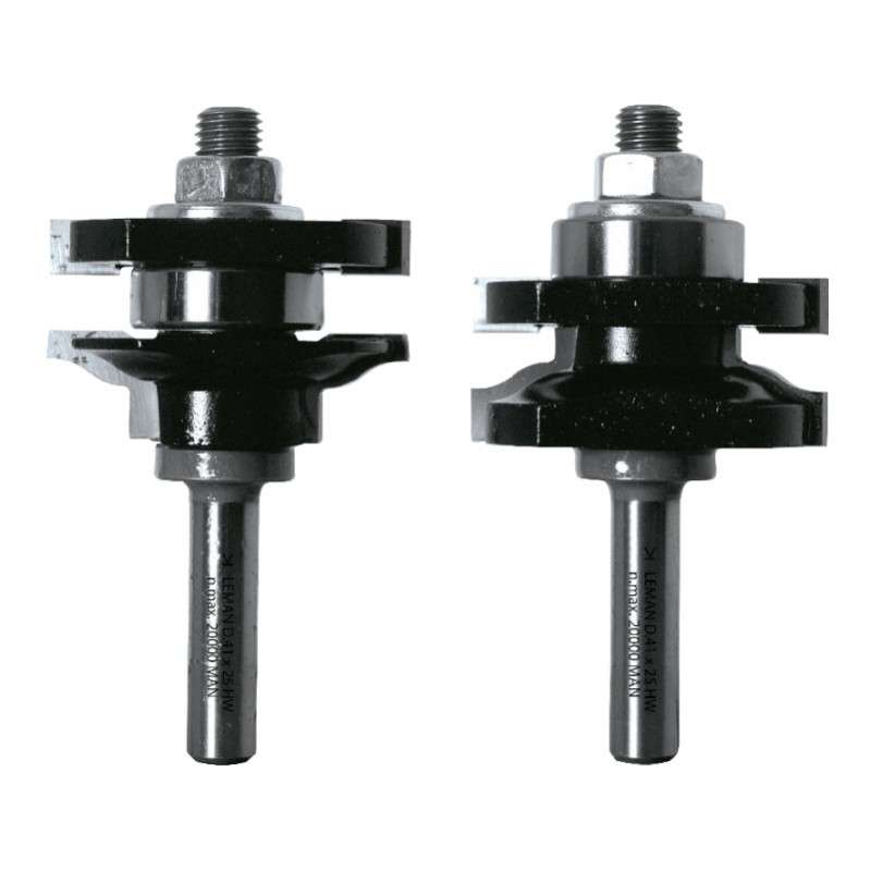 Router bits shank 12 mm and 12.7 mm - Probois machinoutils