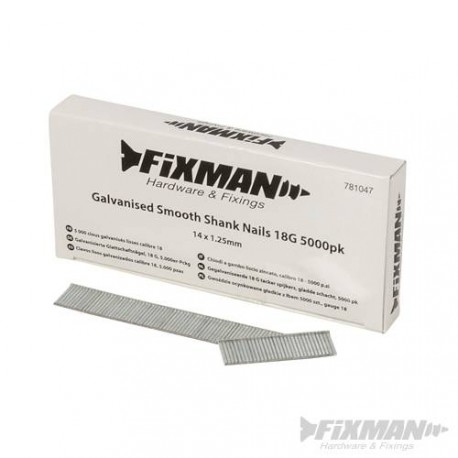 Galvanised Smooth Shank Nails 18G in 38 mm - Probois