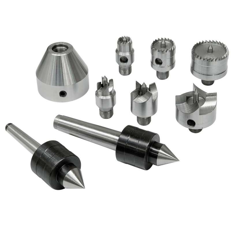 Drive center set with live center MK1 and MK2