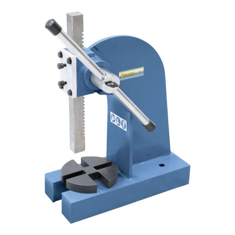 Rack and pinion press - Angle iron former - Probois Machinoutils