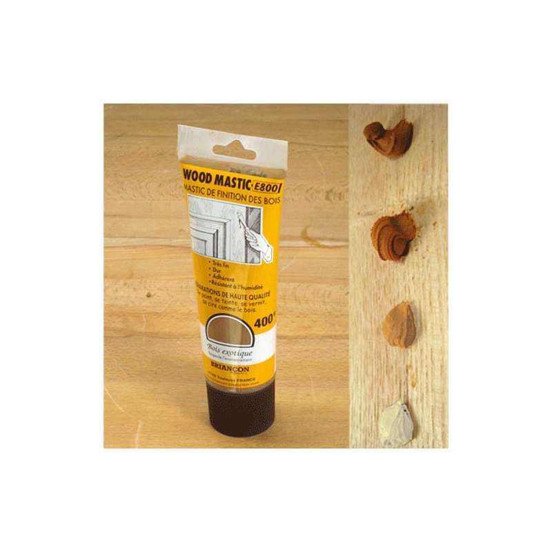 Mastic à bois de finition en tube prêt à l'emploi - bois blanc
