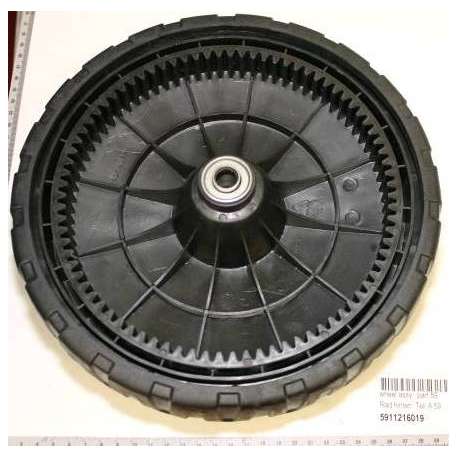 Rear wheel for lawn mower Scheppach MS196-53B - Probois