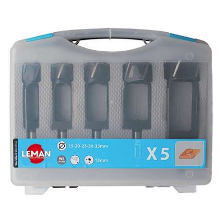 Box of 4 Plug cutters dia 15-20-25-30-35 mm - Probois