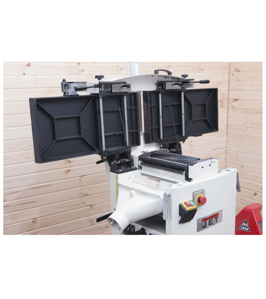Dégauchisseuse raboteuse JET JPT 310HH - Arbre hélicoïdal - Probois