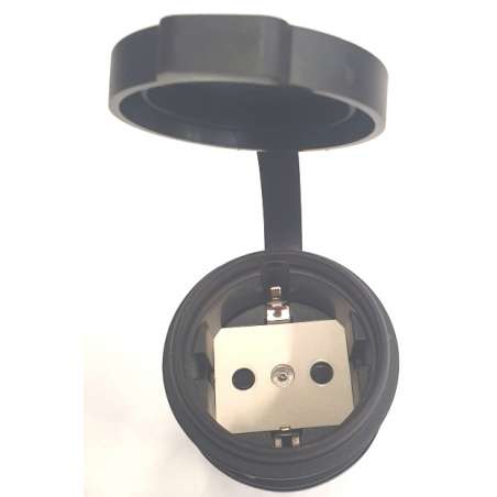 Female electrical outlet single phase