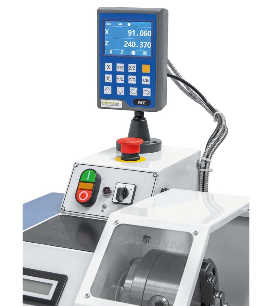 Metal lathe Bernardo PROFI450S VARIO with 2-axis digital display