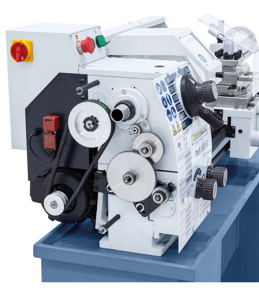 Metal lathe Bernardo Profi 650G - 400V - Probois Machinoutils