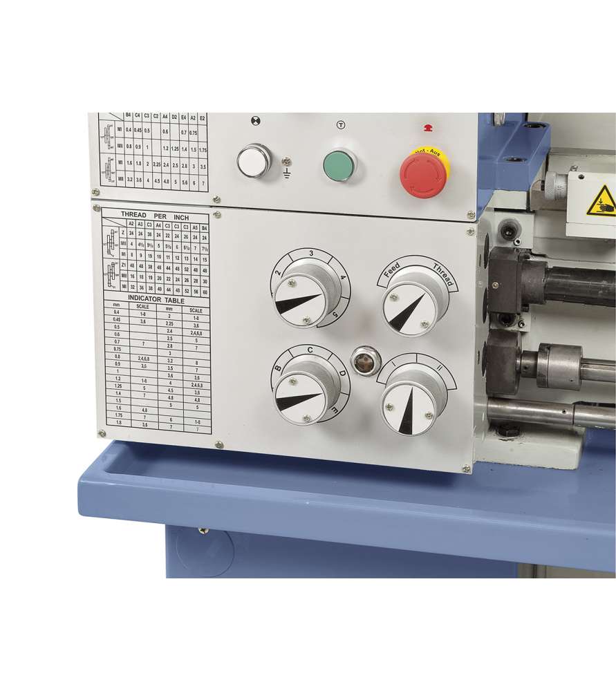 Bernardo Standard 150 Basic metal lathe - 400V - Probois Machinoutils