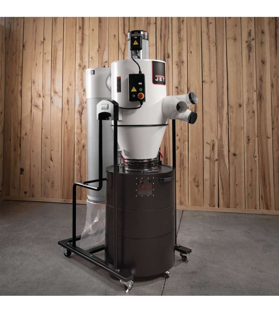 Système d'aspiration cyclonique JET JCDC 30-T - 400V - Probois