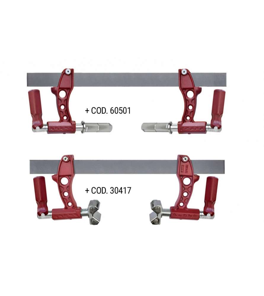 Maxipress Piher reversible pump clamp, 120 mm, clamping 1000 mm