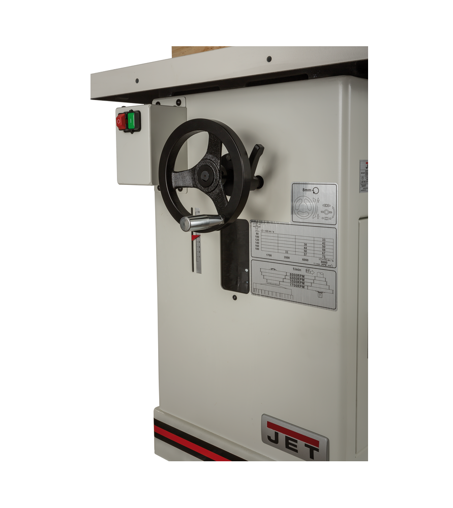 Tupí JET JWS 34KX-T 4 velocidades - 400V - Probois Machinoutils