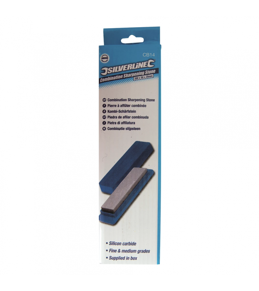 Silverline Silicon Carbide Combination Sharpening Stone - Probois