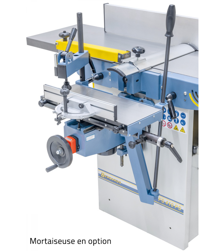 Dégauchisseuse raboteuse Bernardo FS410PS avec arbre hélicoïdal - 400V