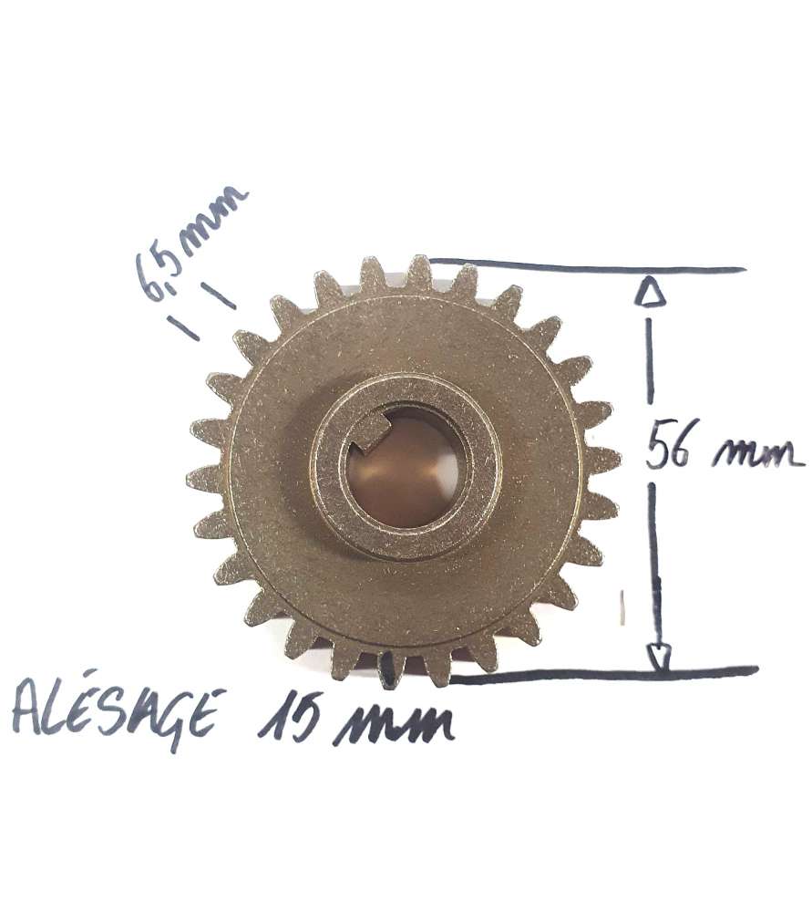 26 tooth gear for router trainer - Probois Machinoutils