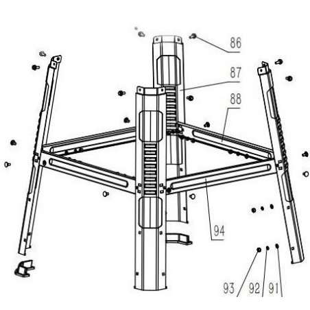 Parkside PTKS2000H5 base
