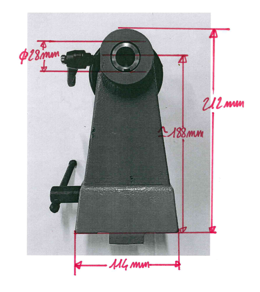 Poupée mobile pour tour à bois Jean l'ébéniste MC1100B - Probois