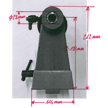 Poupée mobile pour tour à bois Jean l'ébéniste MC1100B - Probois