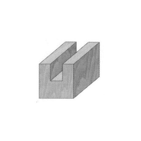Straight router bit Ø 3 mm shank 8 mm - Probois machinoutils