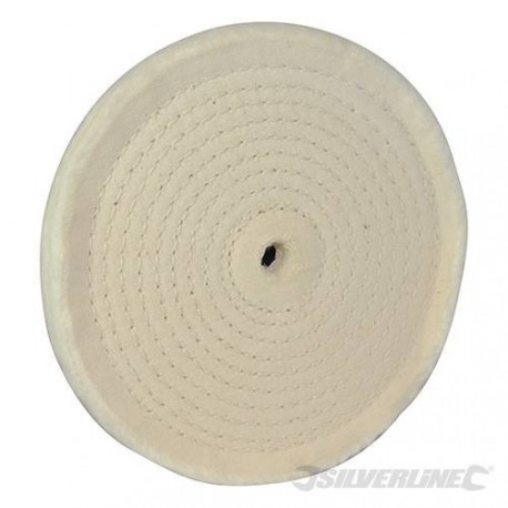 Spiral-Stitched Cotton Buffing Wheel - Probois machinoutils