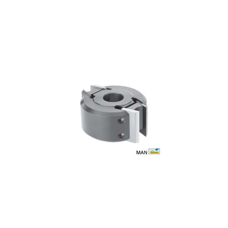Security profile cutterhead for spindle moulder shaft 50 mm