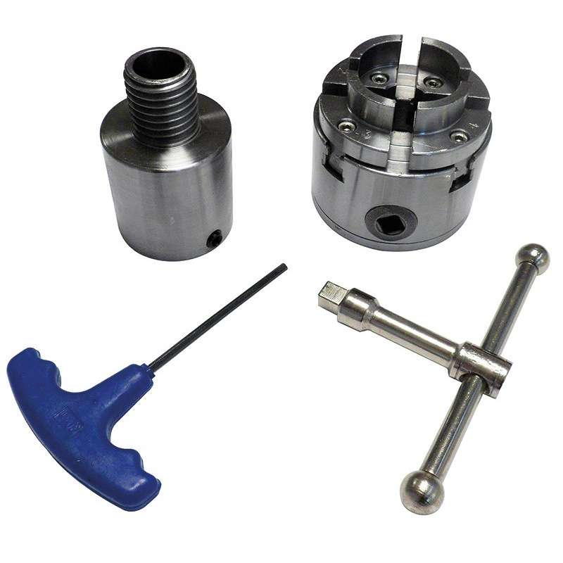 Mandrin 4 mors pour mini tour à bois - Probois machinoutils